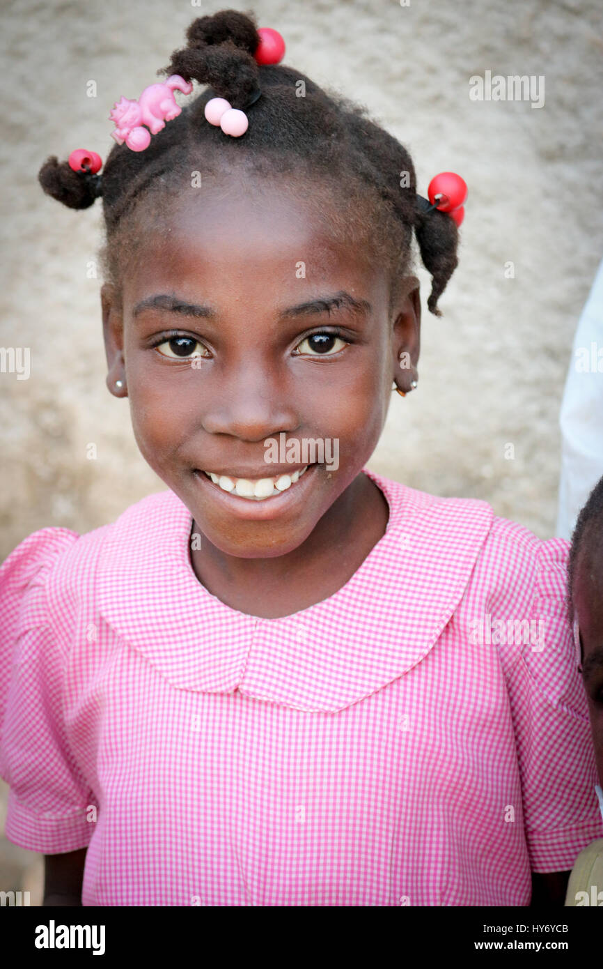Haitian girl hi-res stock photography and images - Alamy