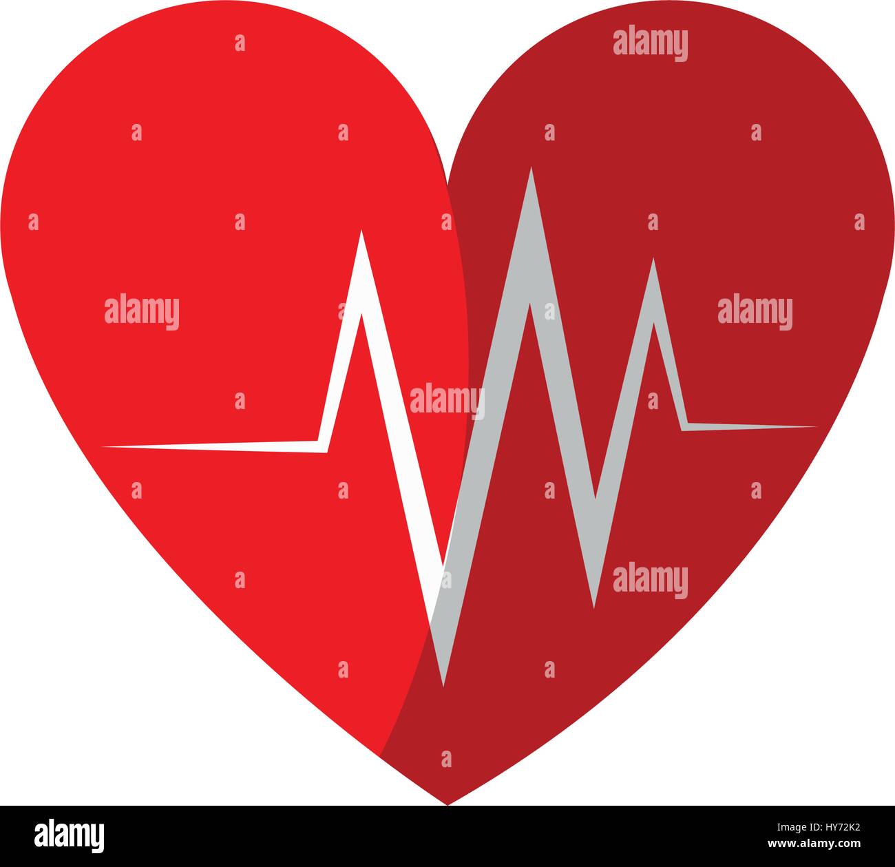 cardio heart icon Stock Vector Image & Art - Alamy