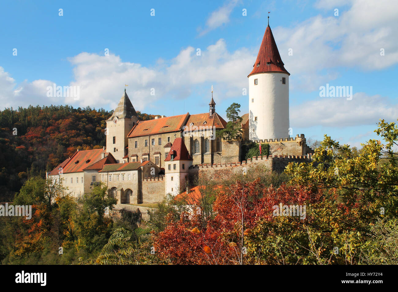 Krivoklat castle hi-res stock photography and images - Alamy