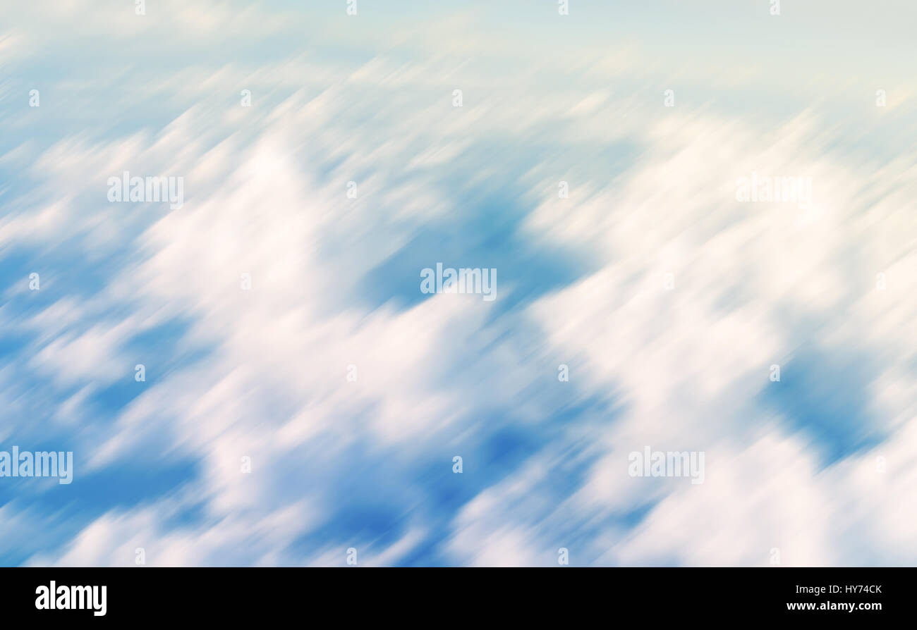 Aerial white cloud move hi-res stock photography and images - Alamy