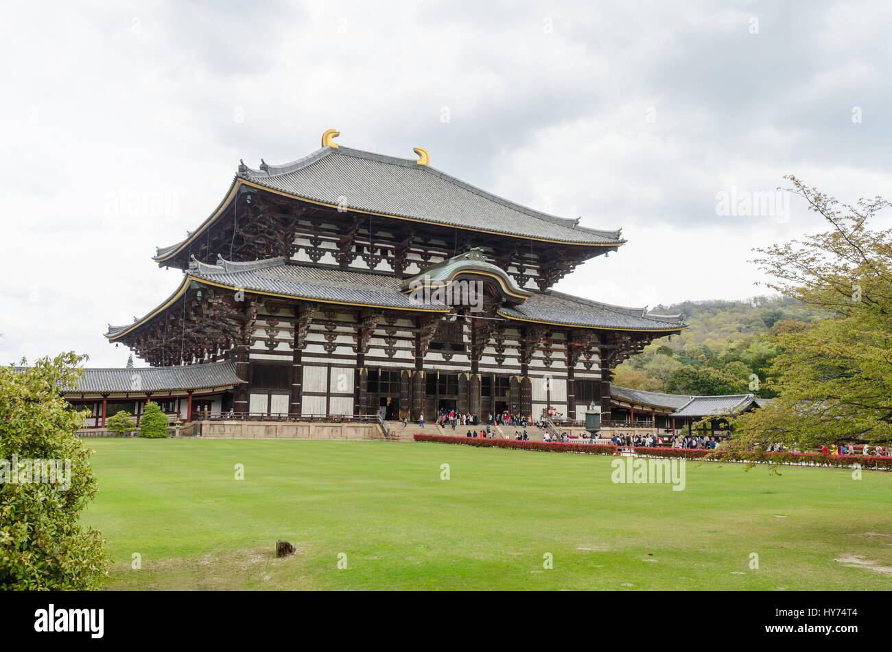 Todaiji temple in nara japan Stock Photo - Alamy