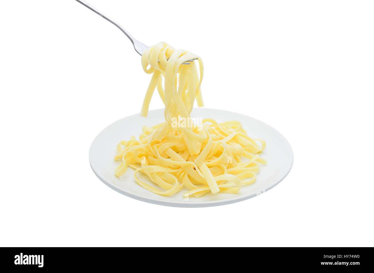 Pasta roll on fork hi-res stock photography and images - Alamy