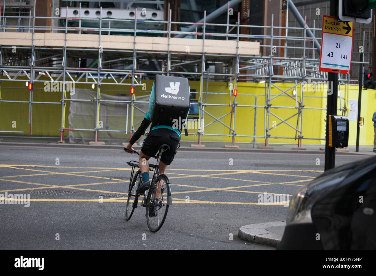 Deliveroo Rider High Resolution Stock Photography and Images - Alamy