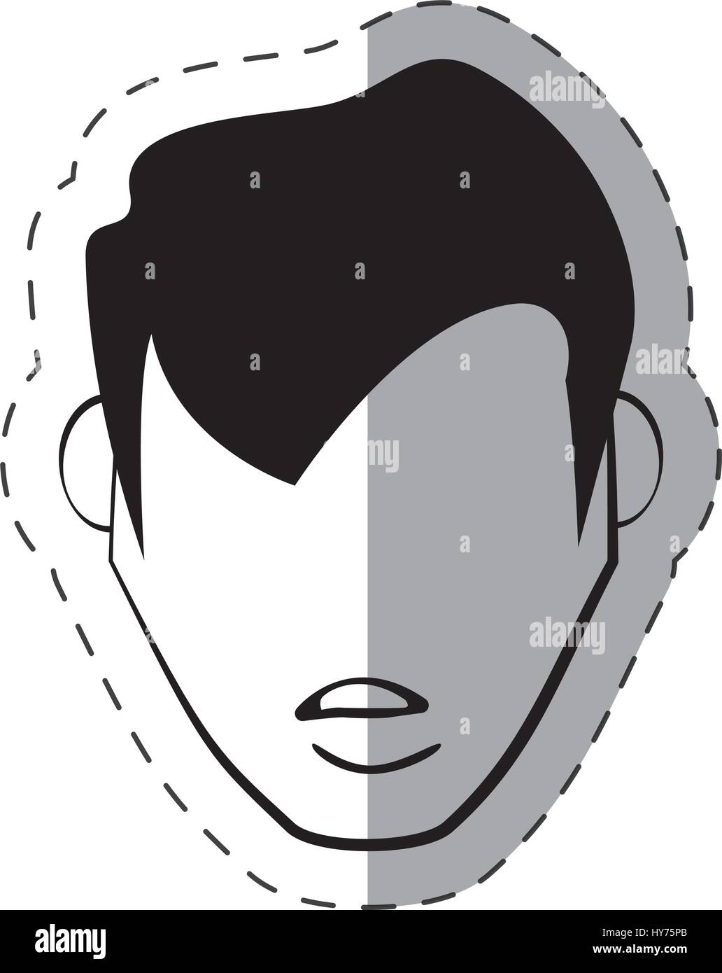male faceless character image vector illustration eps 10 Stock Vector ...