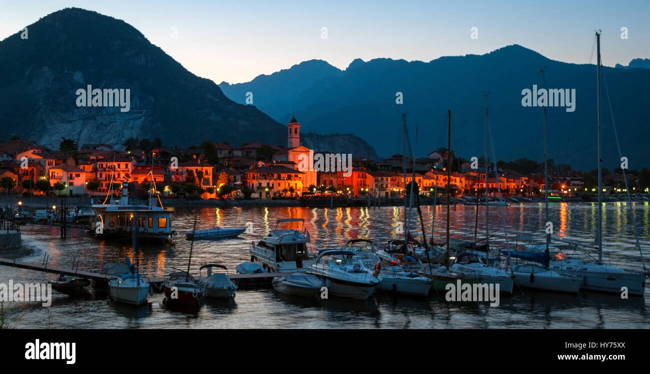 Baveno (Lago Maggiore Italy Stock Photo - Alamy