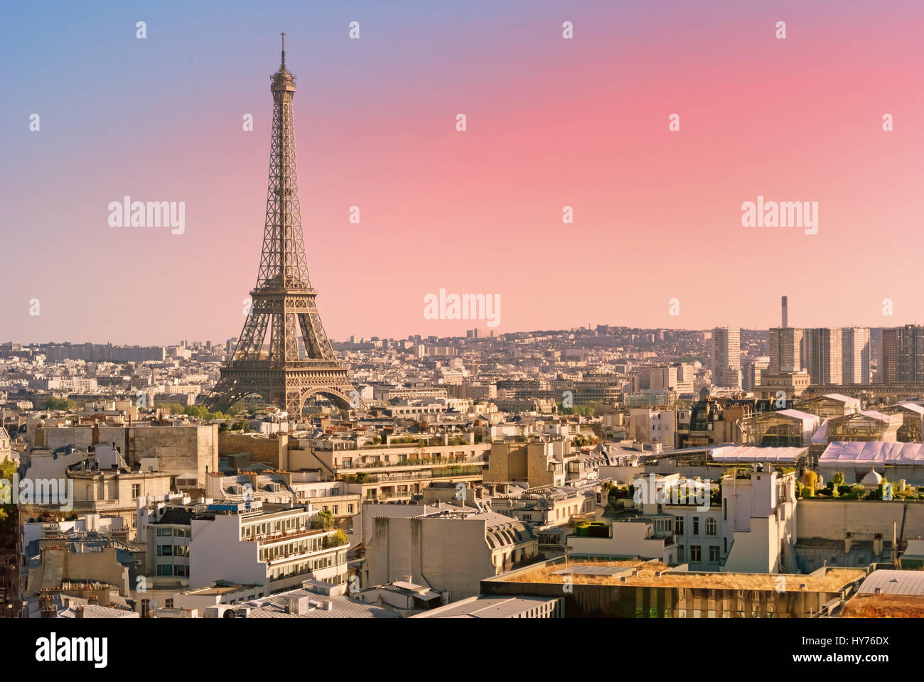 High view paris hi-res stock photography and images - Alamy