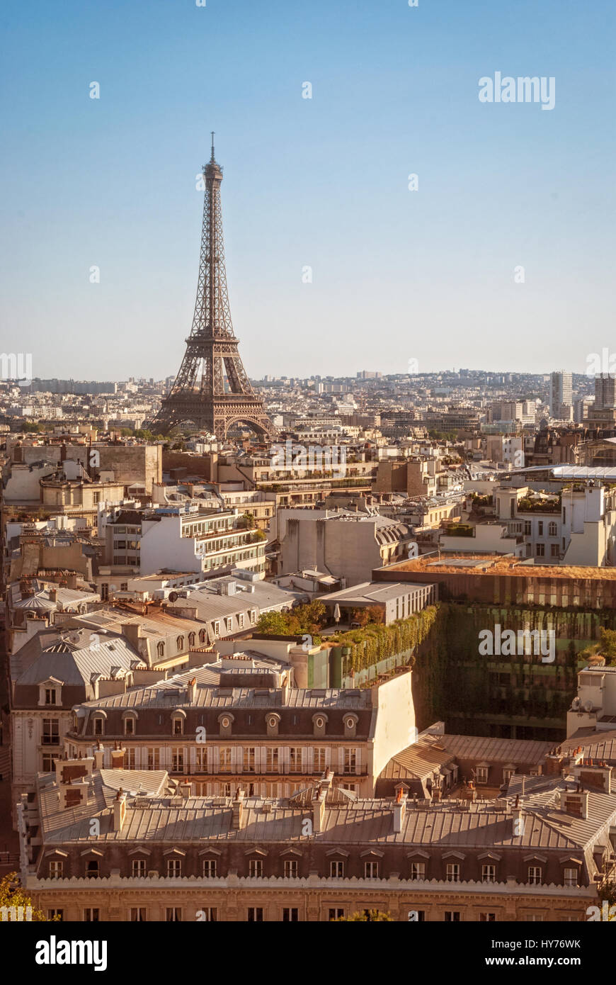 Panorama paris tour eiffel hi-res stock photography and images - Alamy