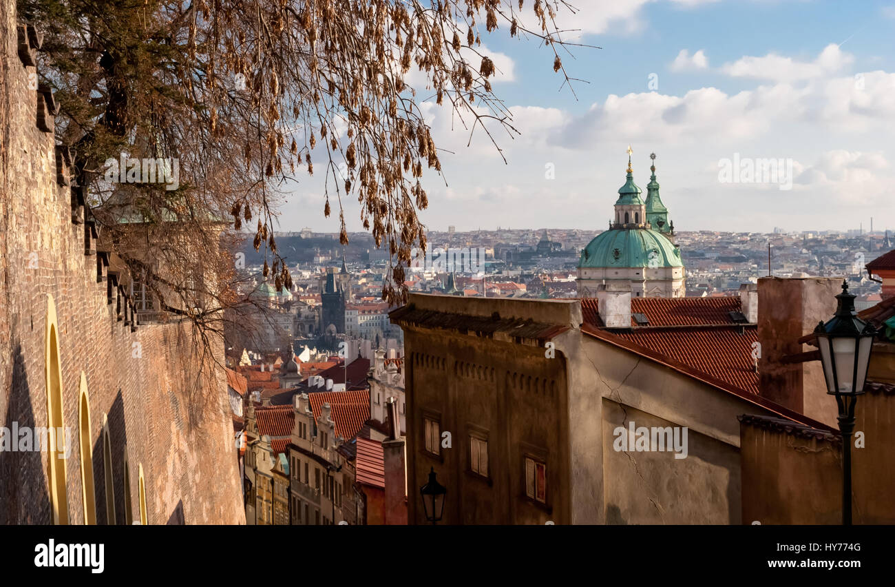 Prague, Czech Republic, panoramic view Stock Photo - Alamy