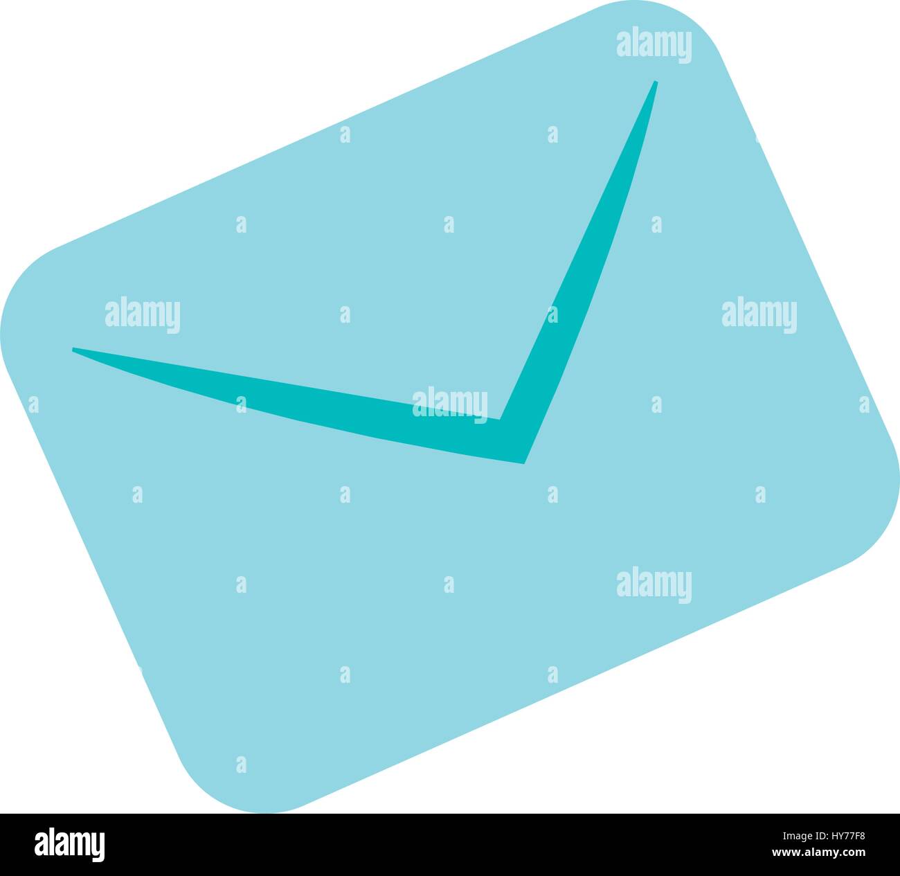 message envelope cartoon draw vector icon illustration Stock Vector ...