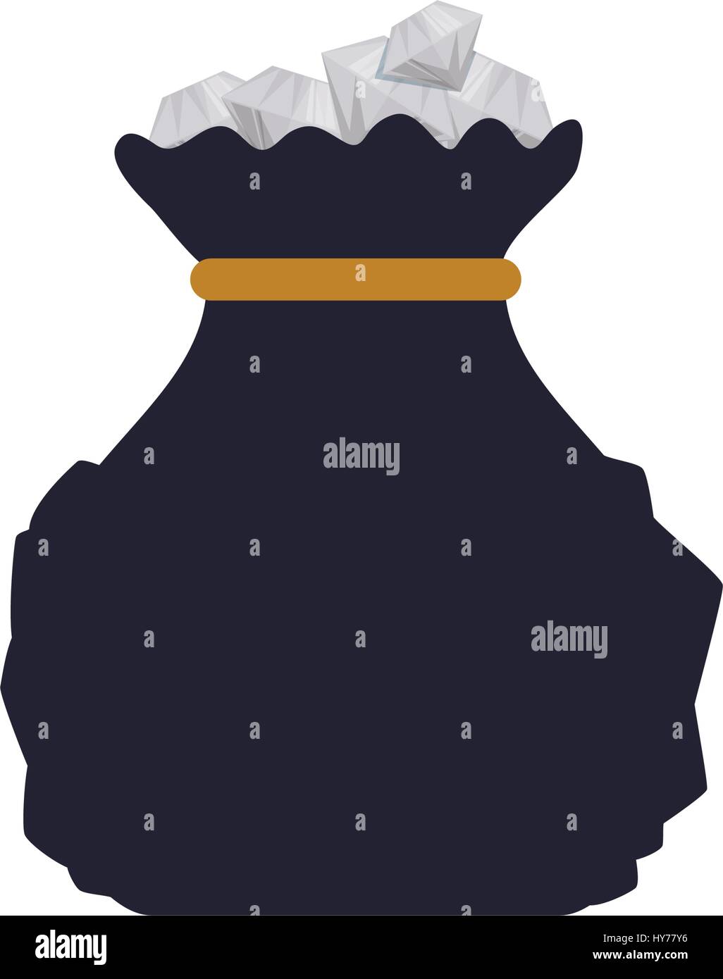 bag diamonds stock Stock Vector Image & Art - Alamy