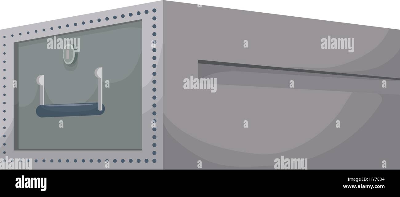 safe deposit strongbox lock Stock Vector Image & Art - Alamy