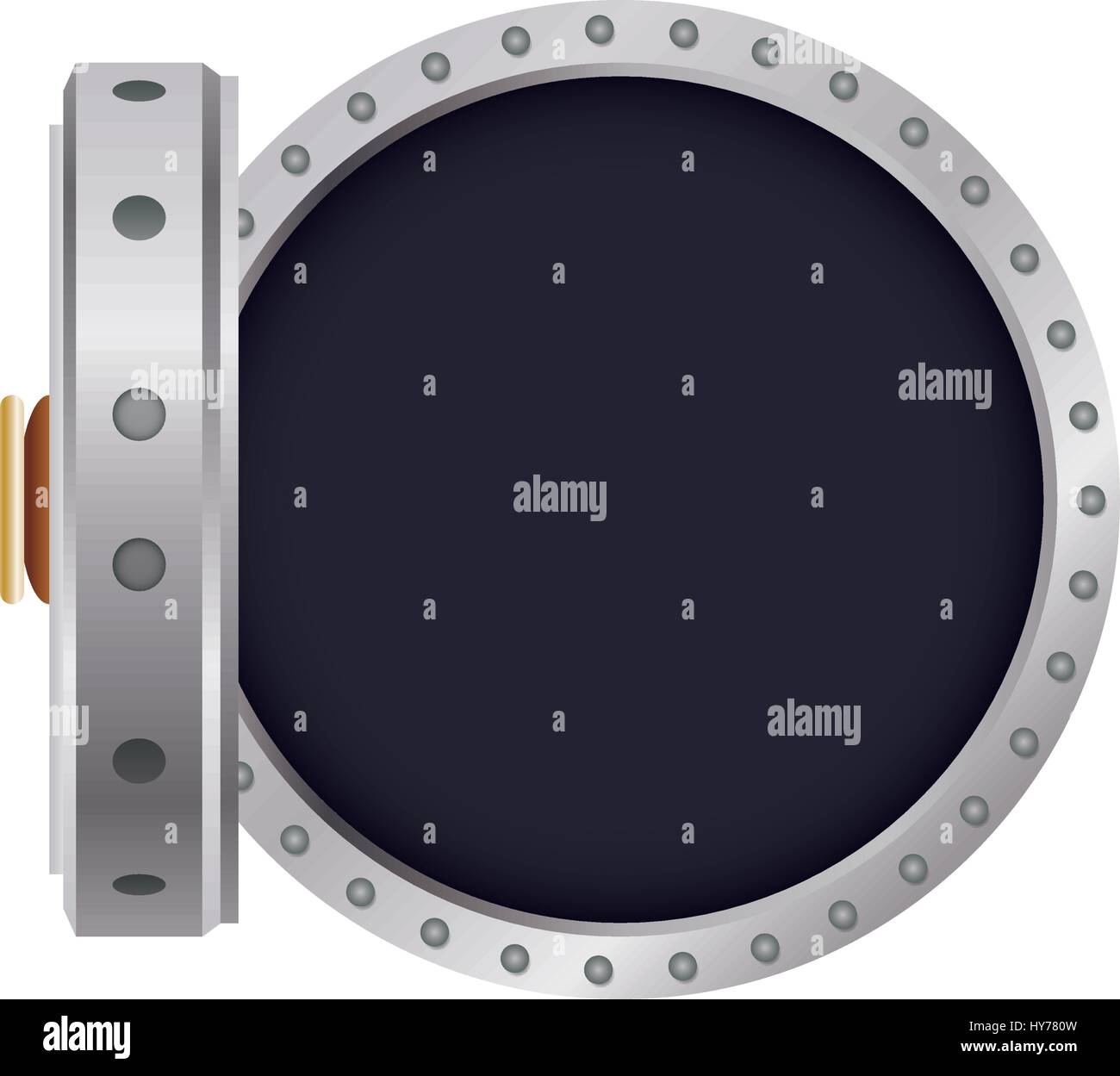 Empty vault Stock Vector Images - Alamy