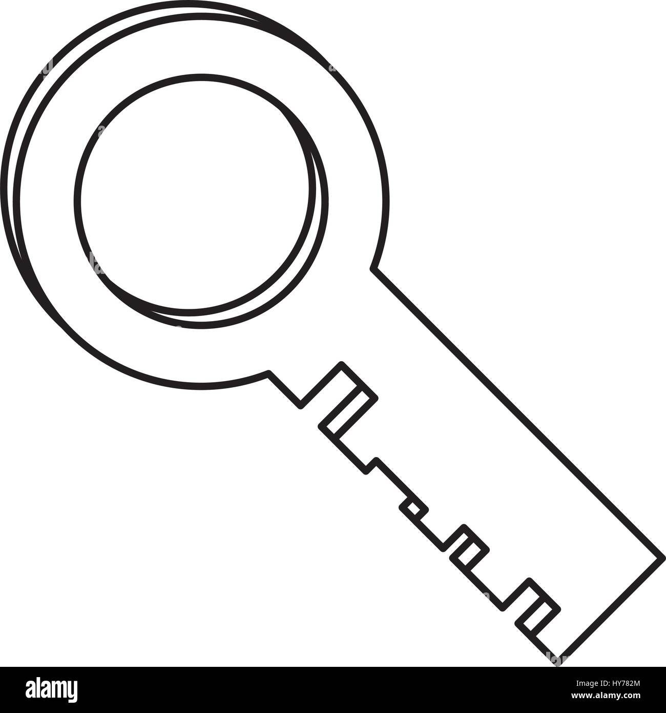 key security golden Stock Vector Image & Art - Alamy