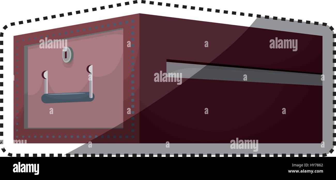 safe deposit strongbox lock Stock Vector Image & Art - Alamy