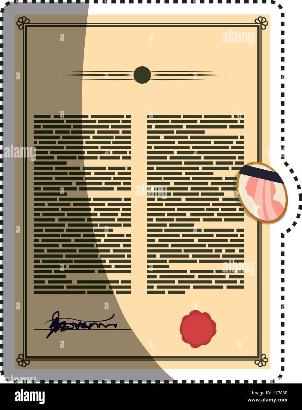 Testament heritage Stock Vector Images - Alamy