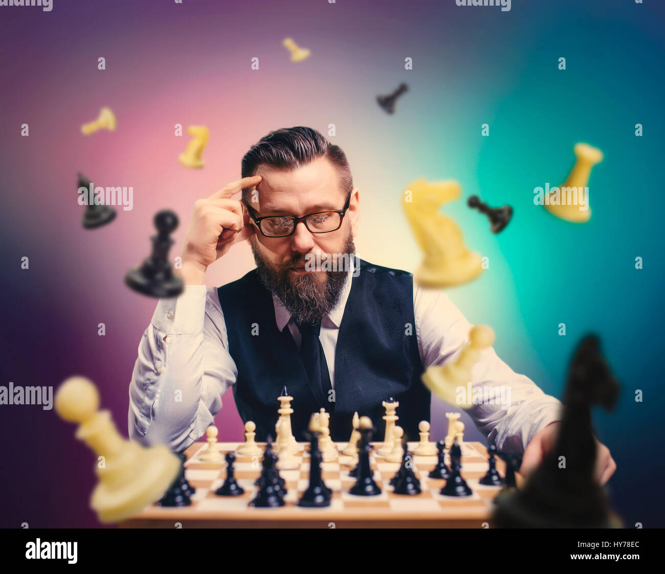 Flying chess hi-res stock photography and images - Alamy
