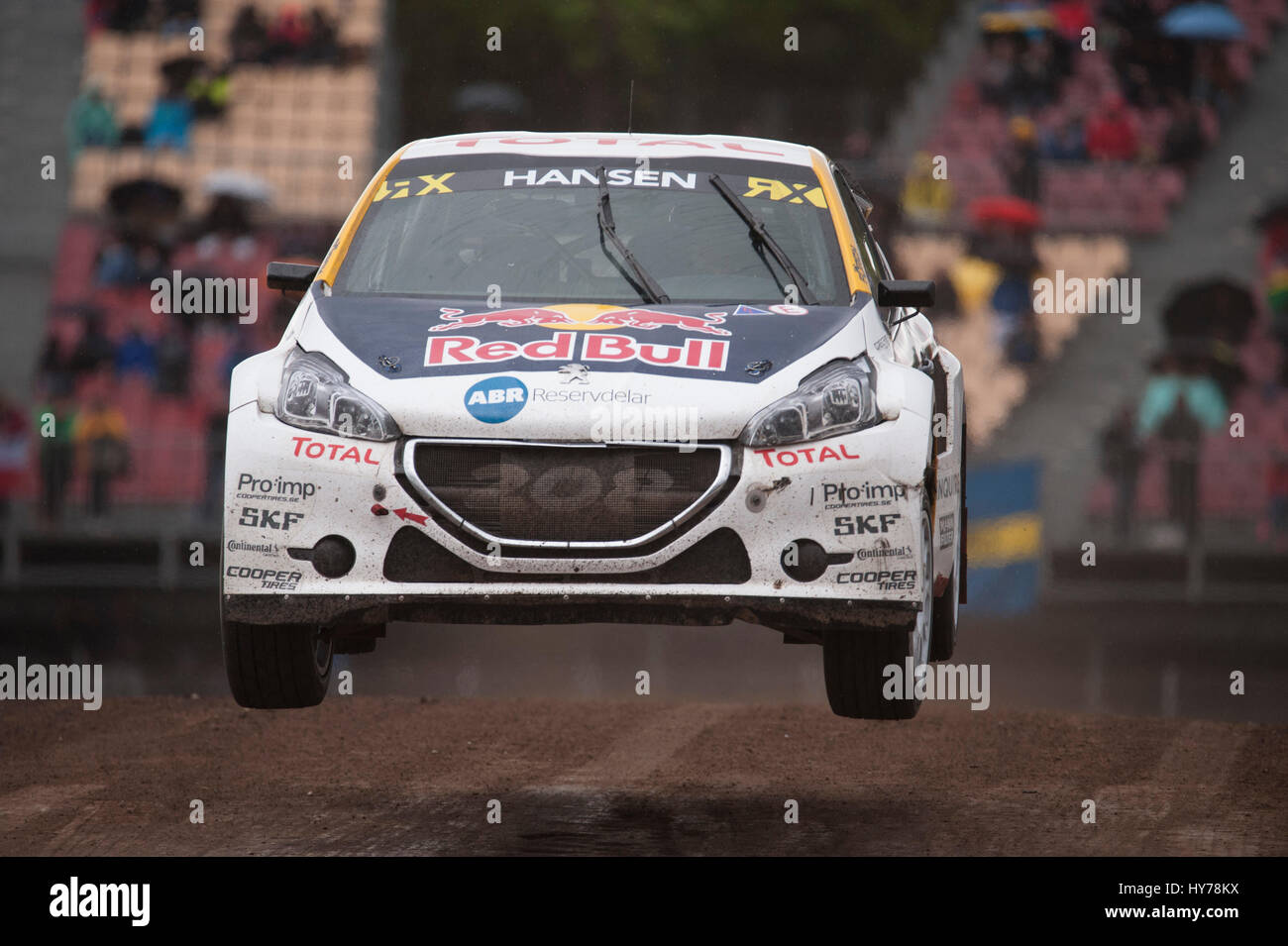 Montmeló, Spain. 01st Apr, 2017. The Peugeot 208 World RX car driven by ...