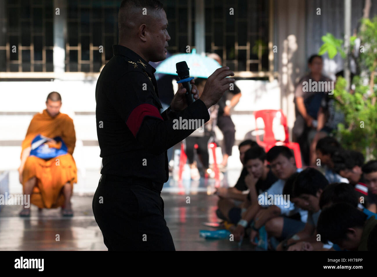 Thai military conscription hi-res stock photography and images - Alamy