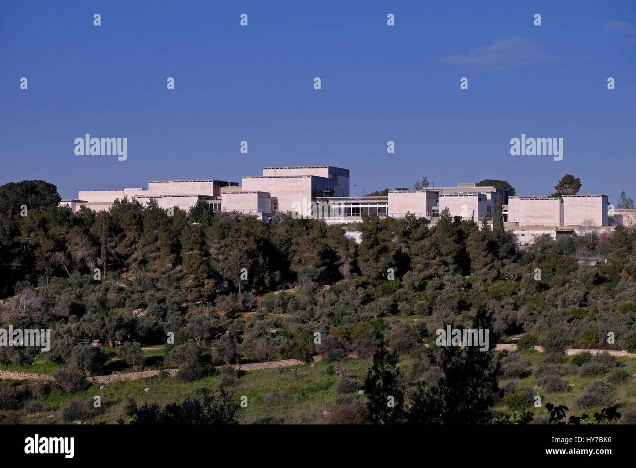 View of the Israel Museum founded in 1965 as Israel's national museum ...