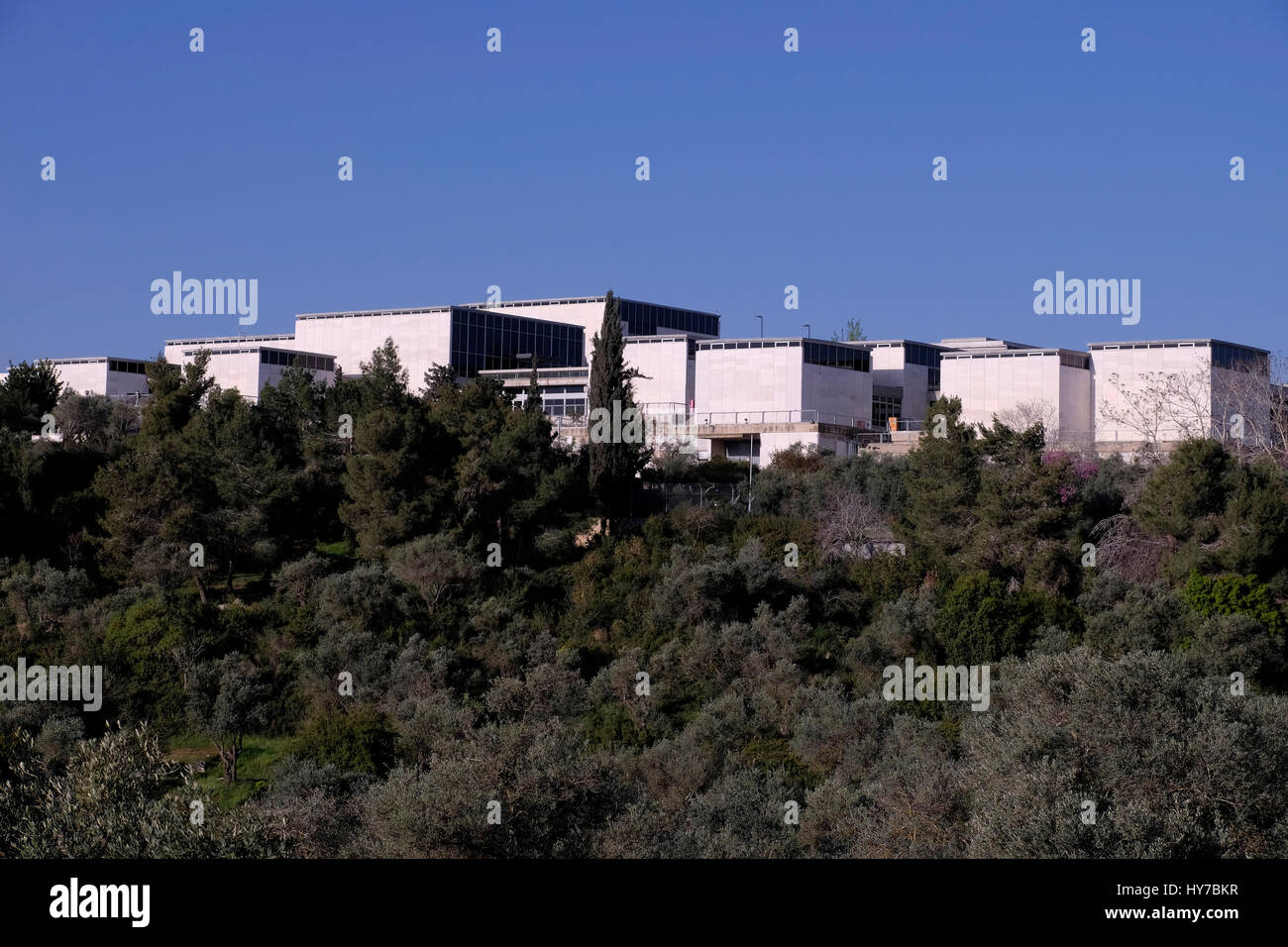 View of the Israel Museum founded in 1965 as Israel's national museum ...