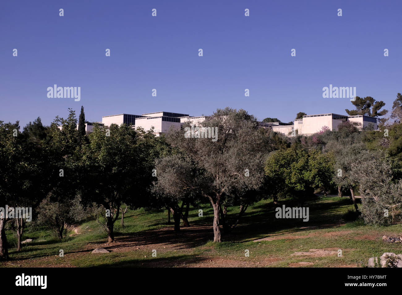 View of the Israel Museum founded in 1965 as Israel's national museum ...
