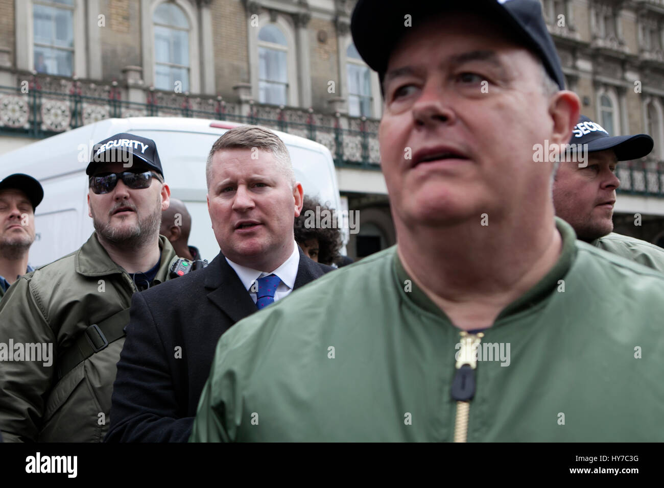 Far-right demonstration in London, UK - 01 Apr 2017 Britain First ...