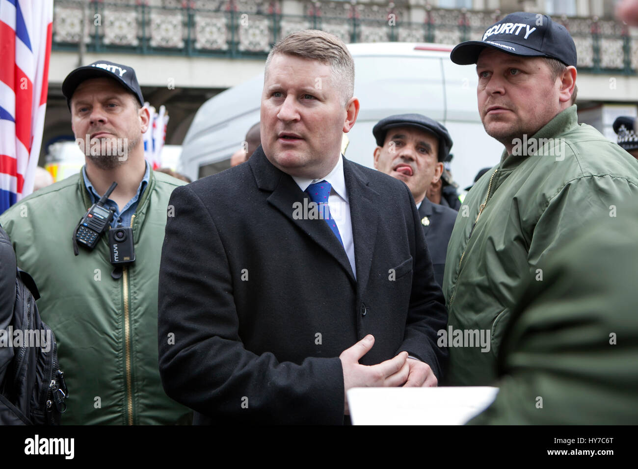 Far-right demonstration in London, UK - 01 Apr 2017 Britain First ...
