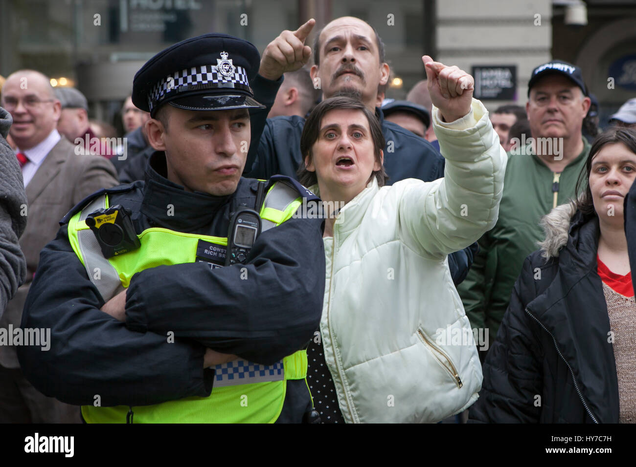 Britain first edl english hi-res stock photography and images - Alamy