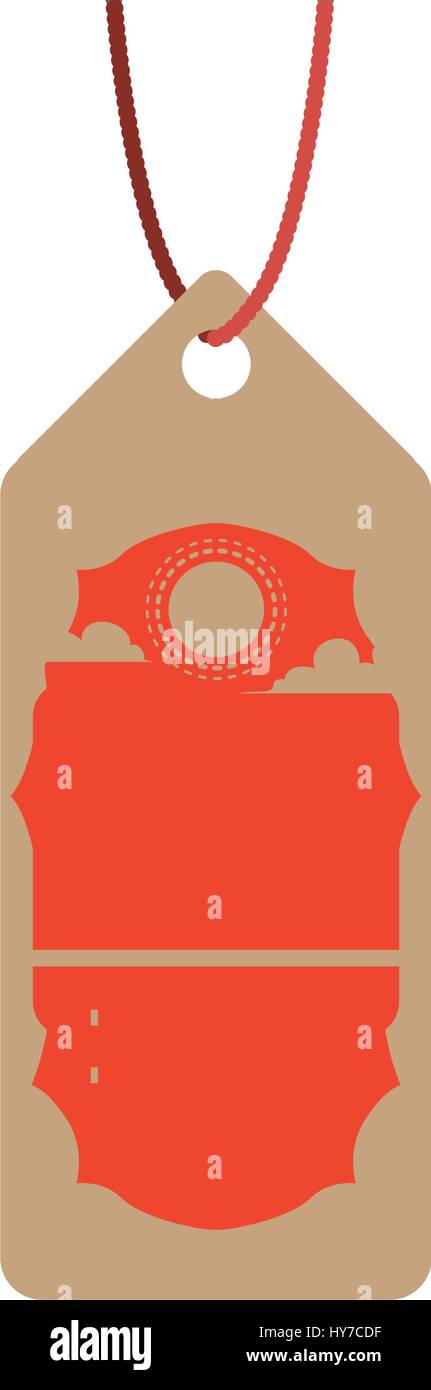 label tag hotel tourism vector icon illustration Stock Vector Image ...