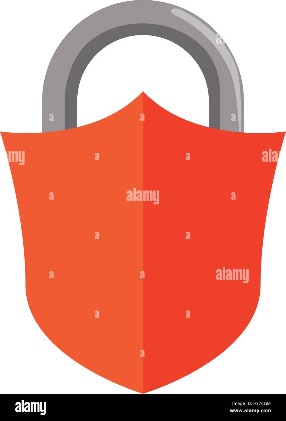 padlock security object vector icon illustration graphic design Stock ...