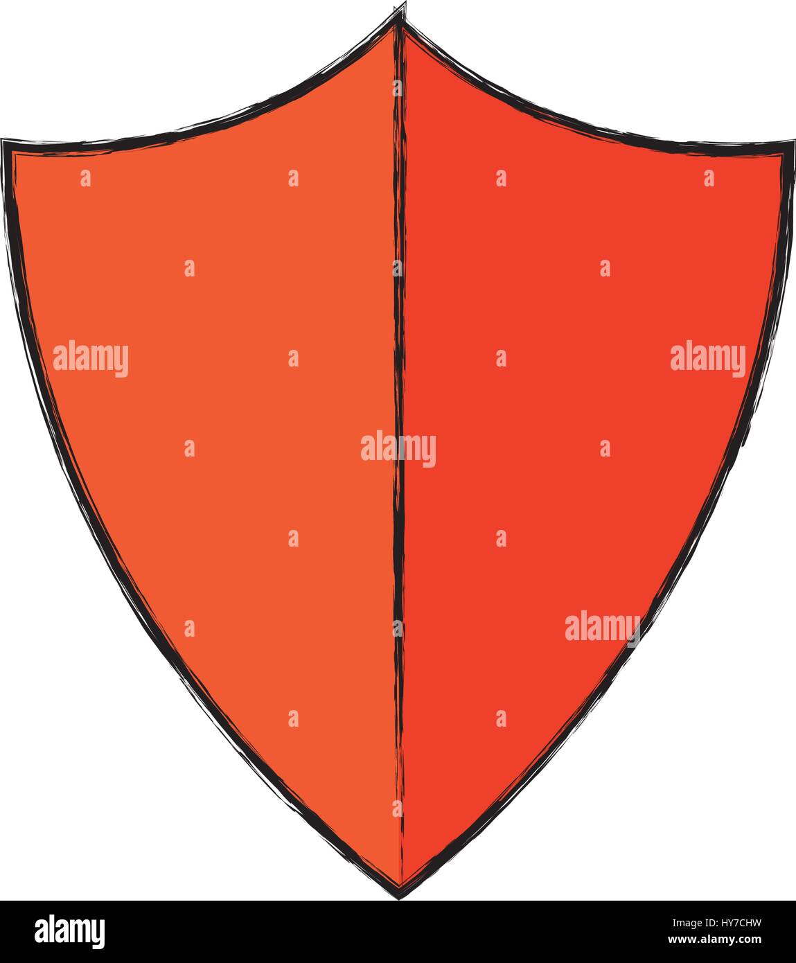 shield security abstract crest icon vector illustration Stock Vector ...
