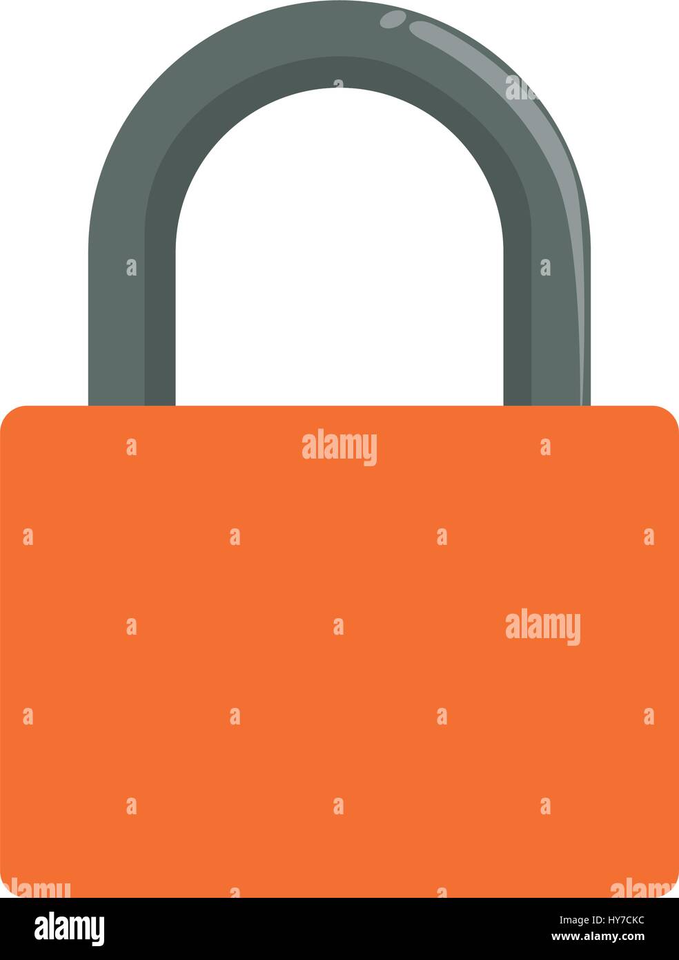 padlock security object vector icon illustration graphic design Stock ...