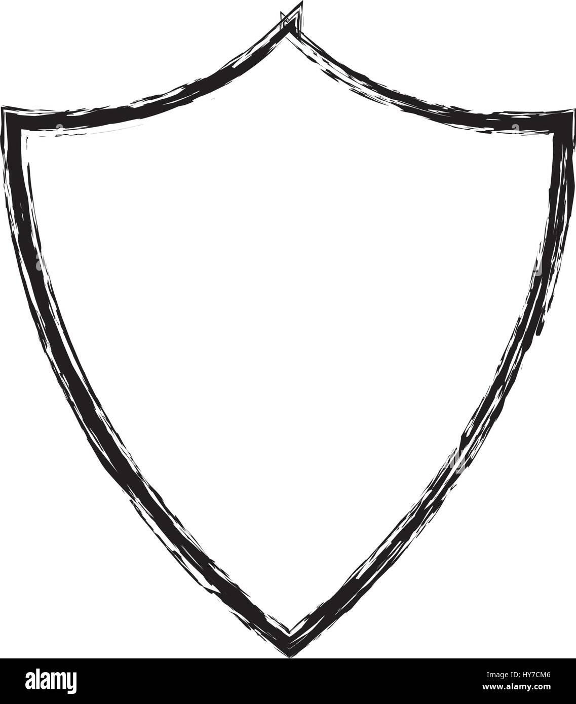 shield security abstract crest icon vector illustration Stock Vector ...