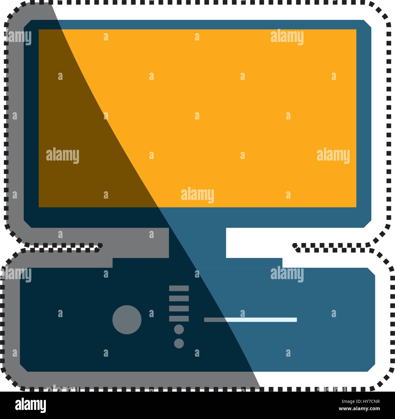 pc computer technology vector icon illustration graphic illustration ...