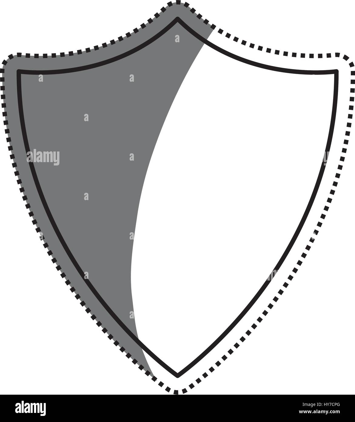 shield security abstract crest icon vector illustration Stock Vector ...