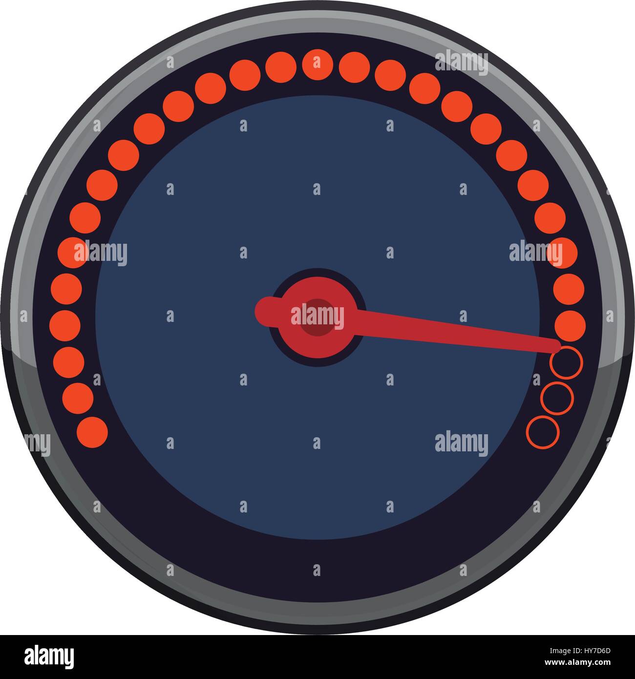 Speedometer power car icon vector illustration graphic design Stock ...