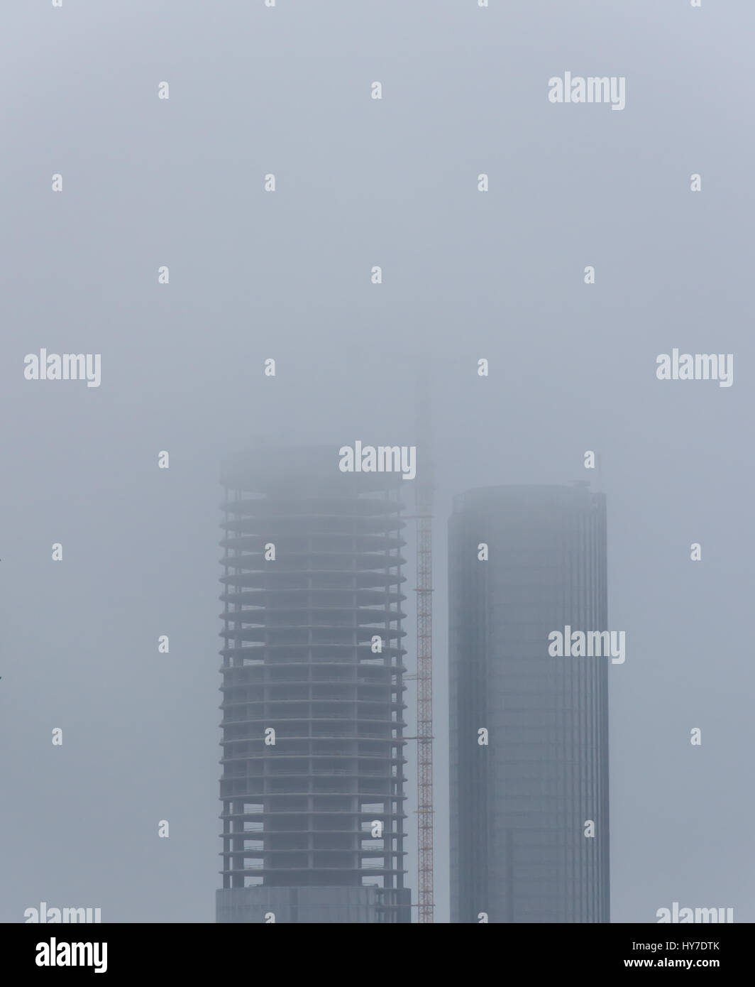 Acid rain air pollution big business carbon hi-res stock photography ...