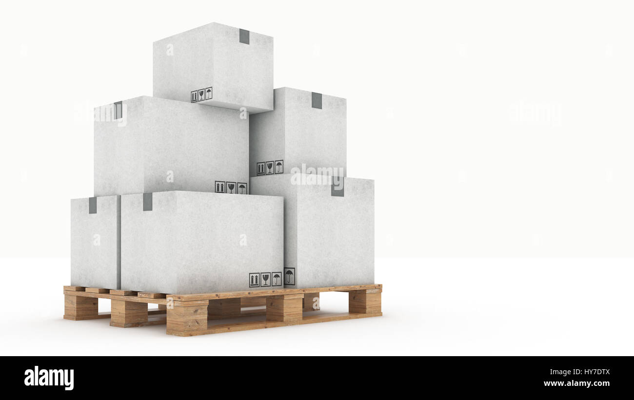 Empty storage room in Cut Out Stock Images & Pictures - Alamy