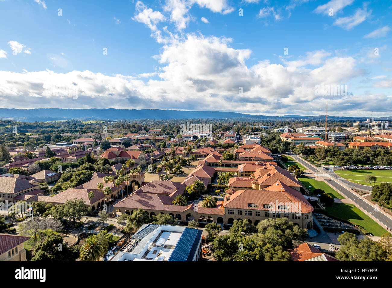 Palo alto california aerial hi-res stock photography and images - Alamy