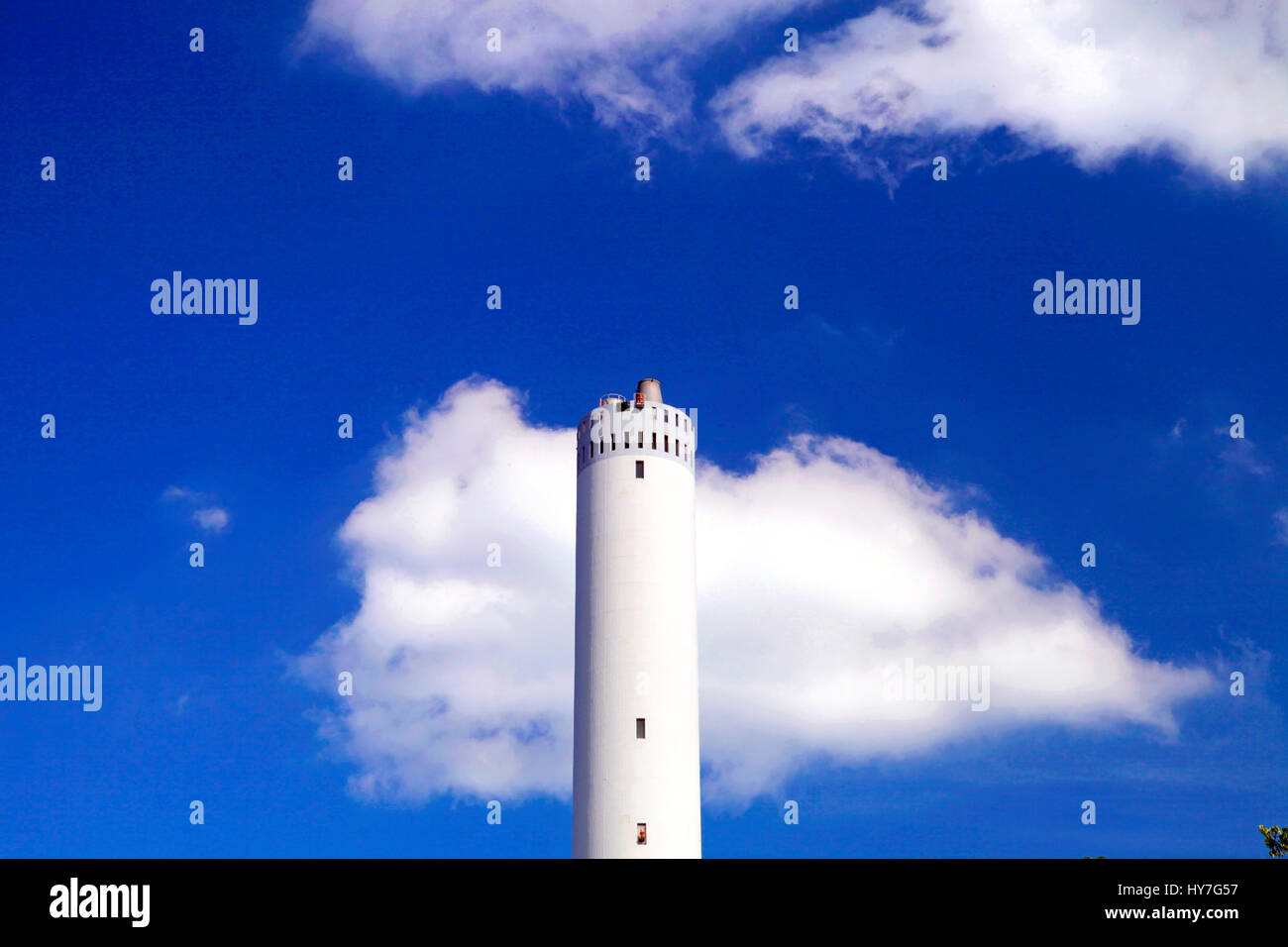 A Chimney of Incineration Plant at Tama city Tokyo Japan Stock Photo ...