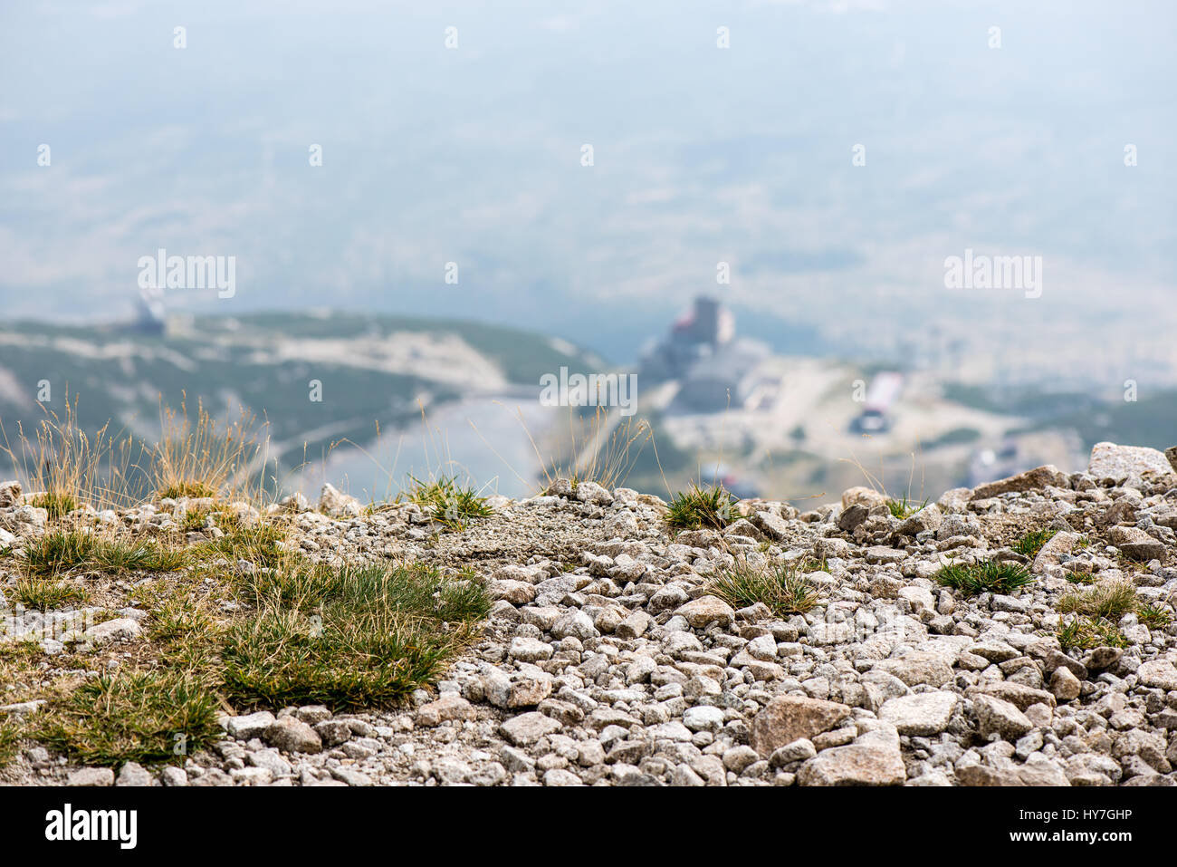 Tatra mountains in Slovakia. view over the ridge Stock Photo - Alamy