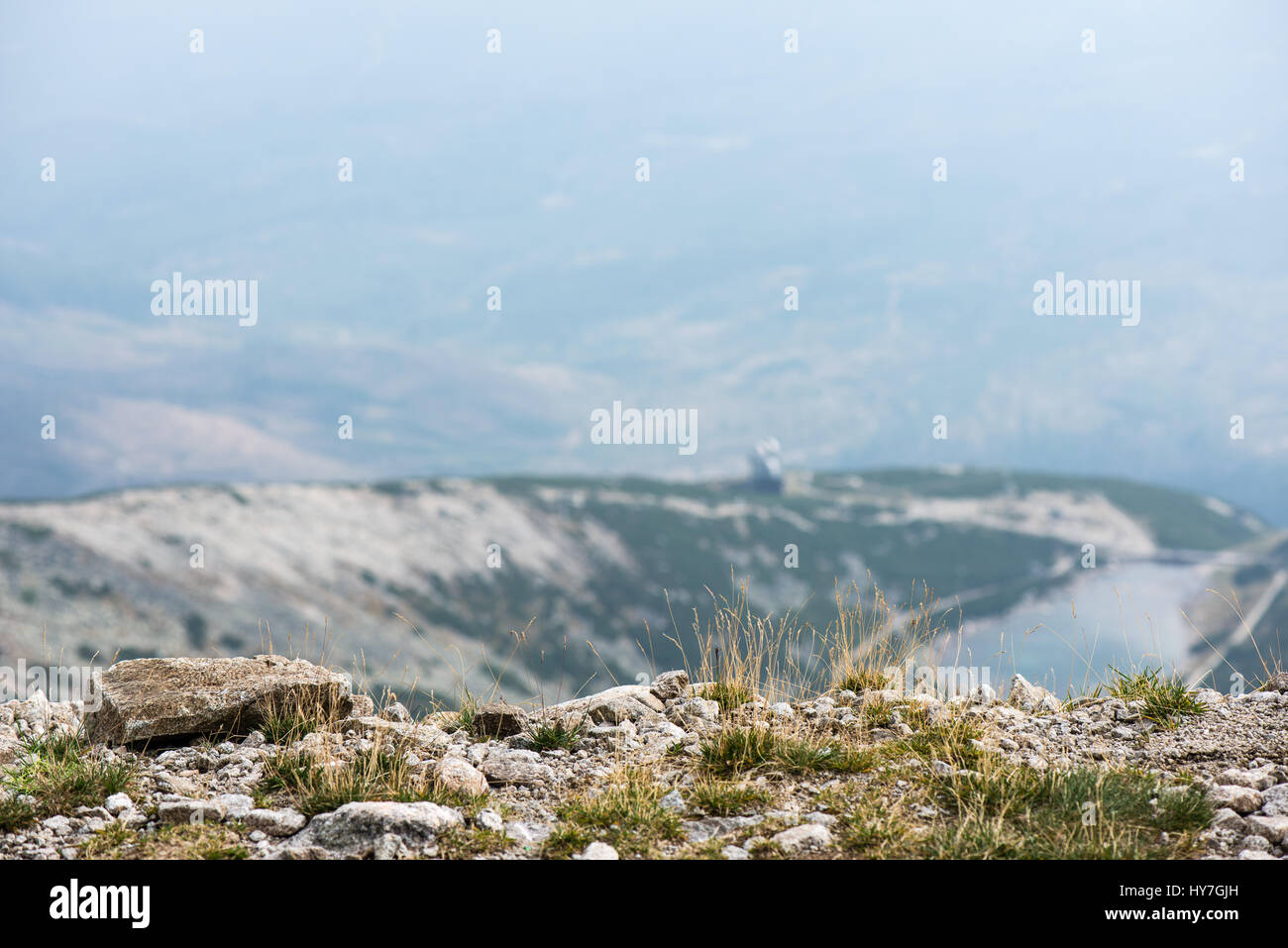 Tatra mountains in Slovakia. view over the ridge Stock Photo - Alamy