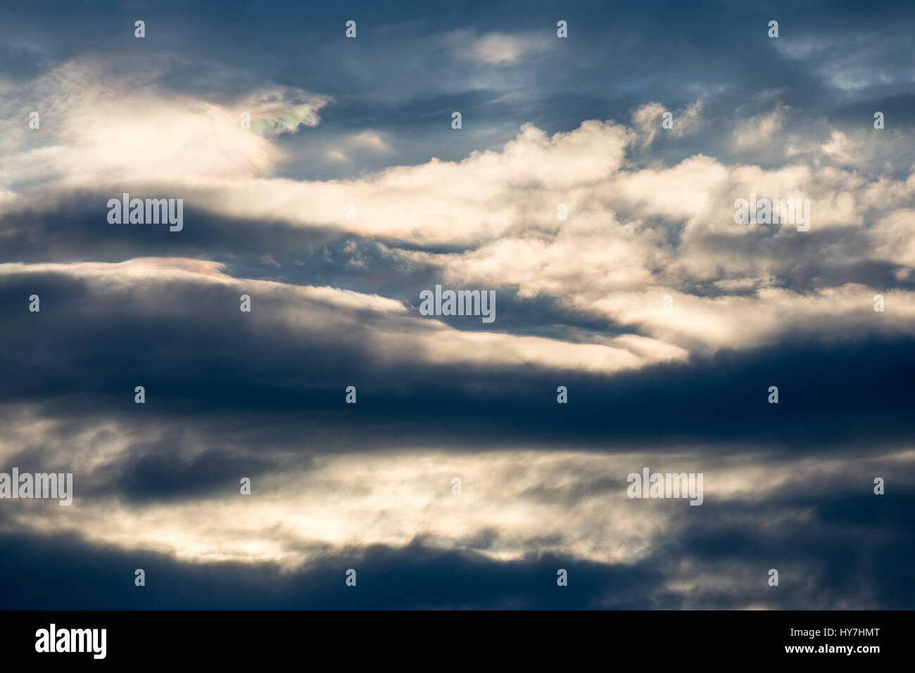 cloud formation over country landscape. autumn Stock Photo - Alamy