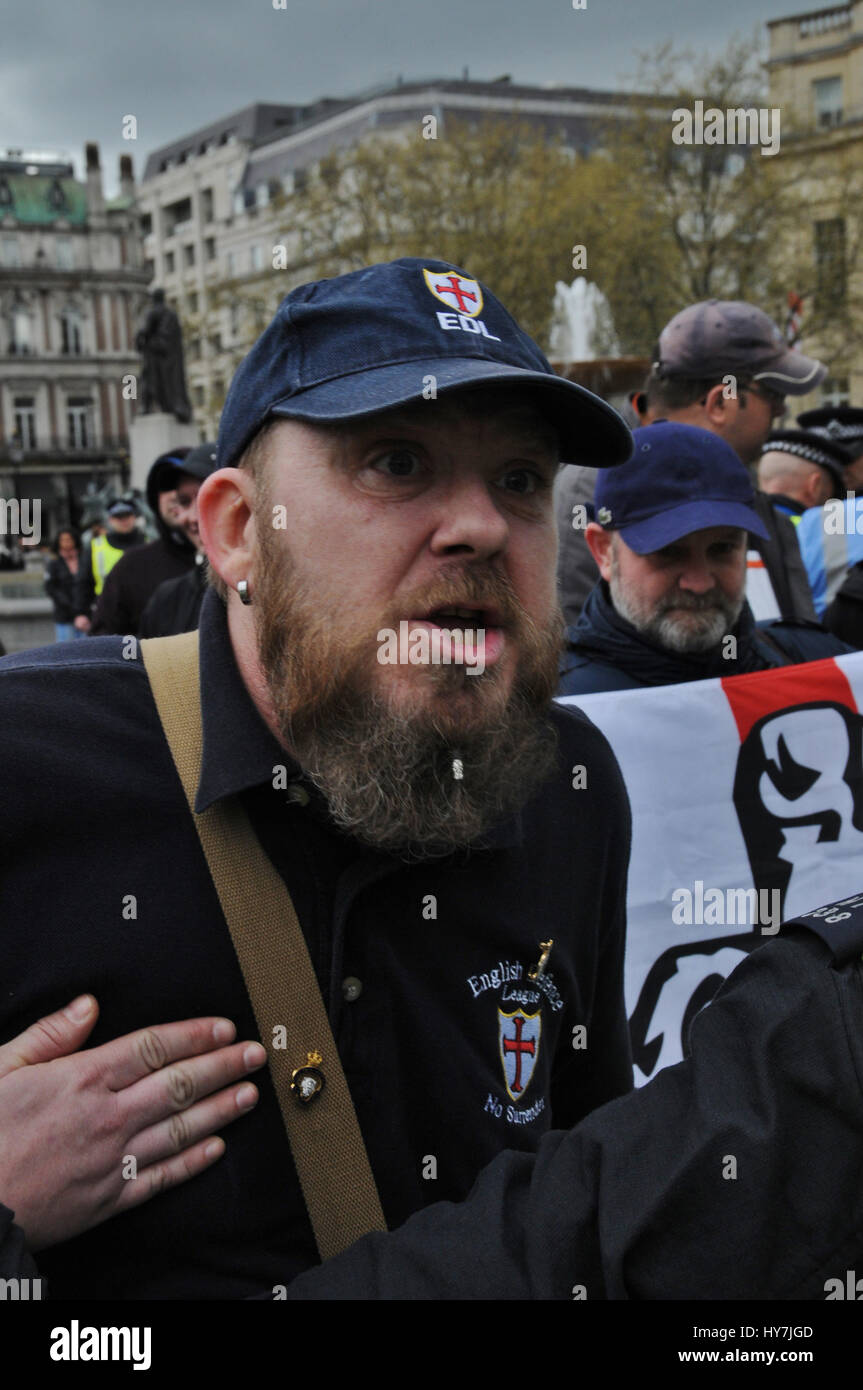 Angry edl supporter hi-res stock photography and images - Alamy