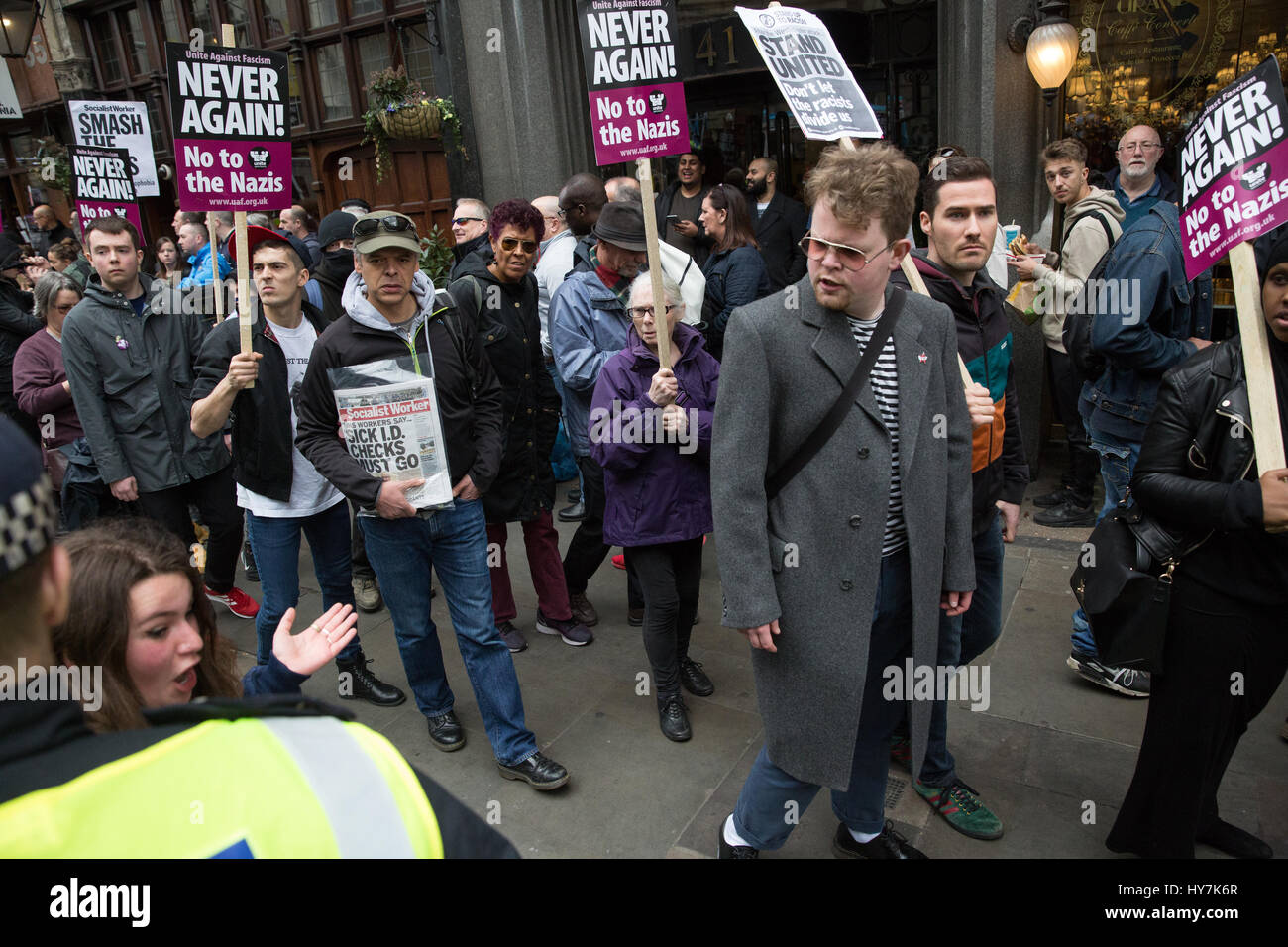 Unite against fascist hi-res stock photography and images - Alamy