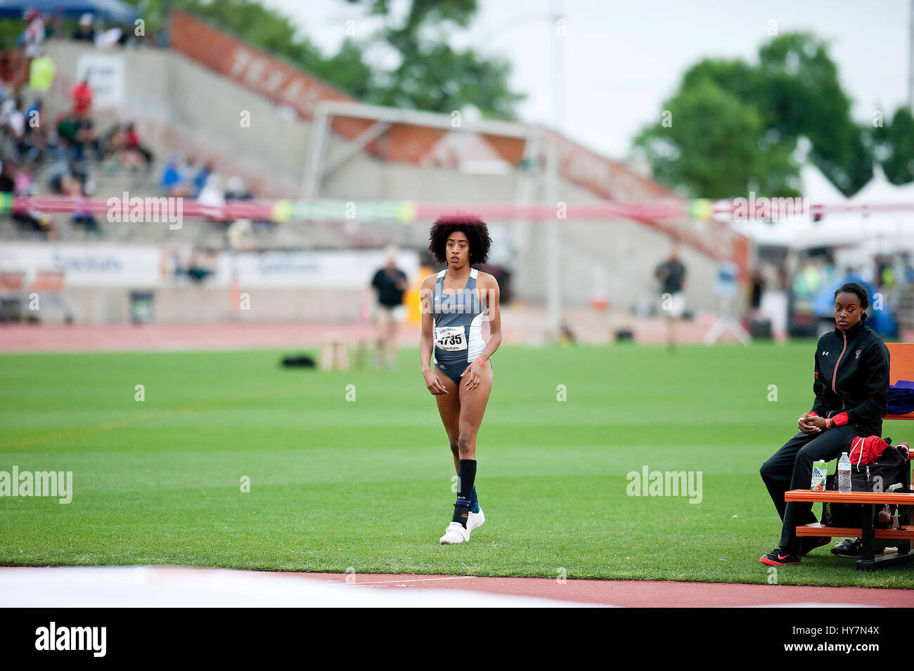 April 01, 2017: Chelsie Decoud #4735 with Texas State in action Women ...