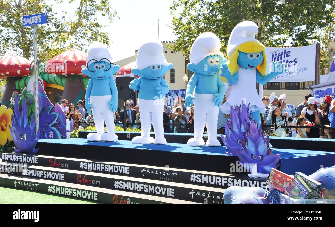 Smurfs the lost village hi-res stock photography and images - Alamy