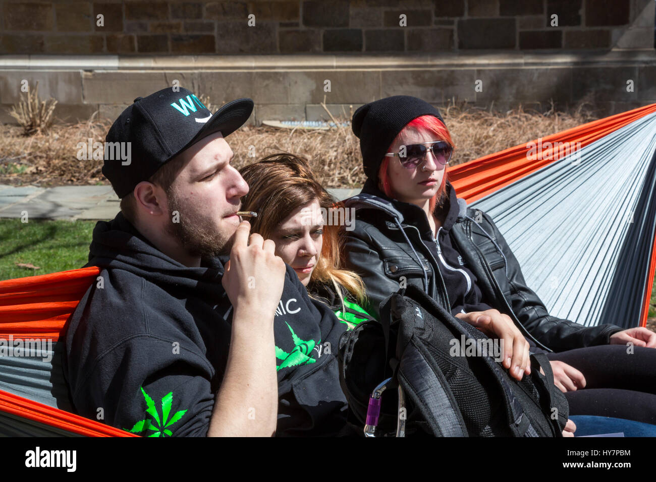 Annual hash bash university michigan hi-res stock photography and ...