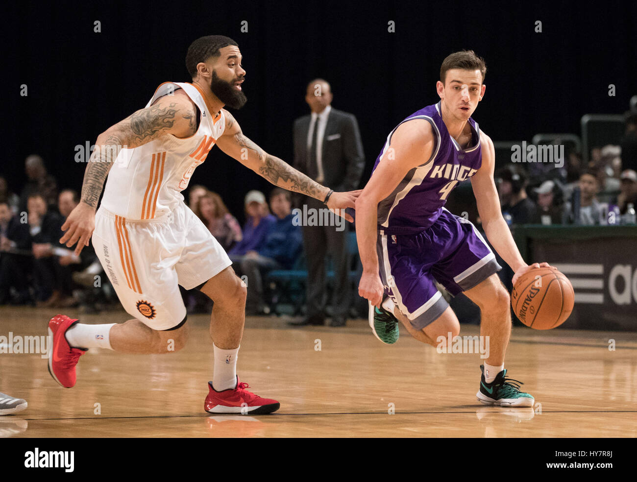 Reno, Nevada, USA. 1st Apr, 2017. Reno Bighorn Guard DAVID STOCKTON (4 ...