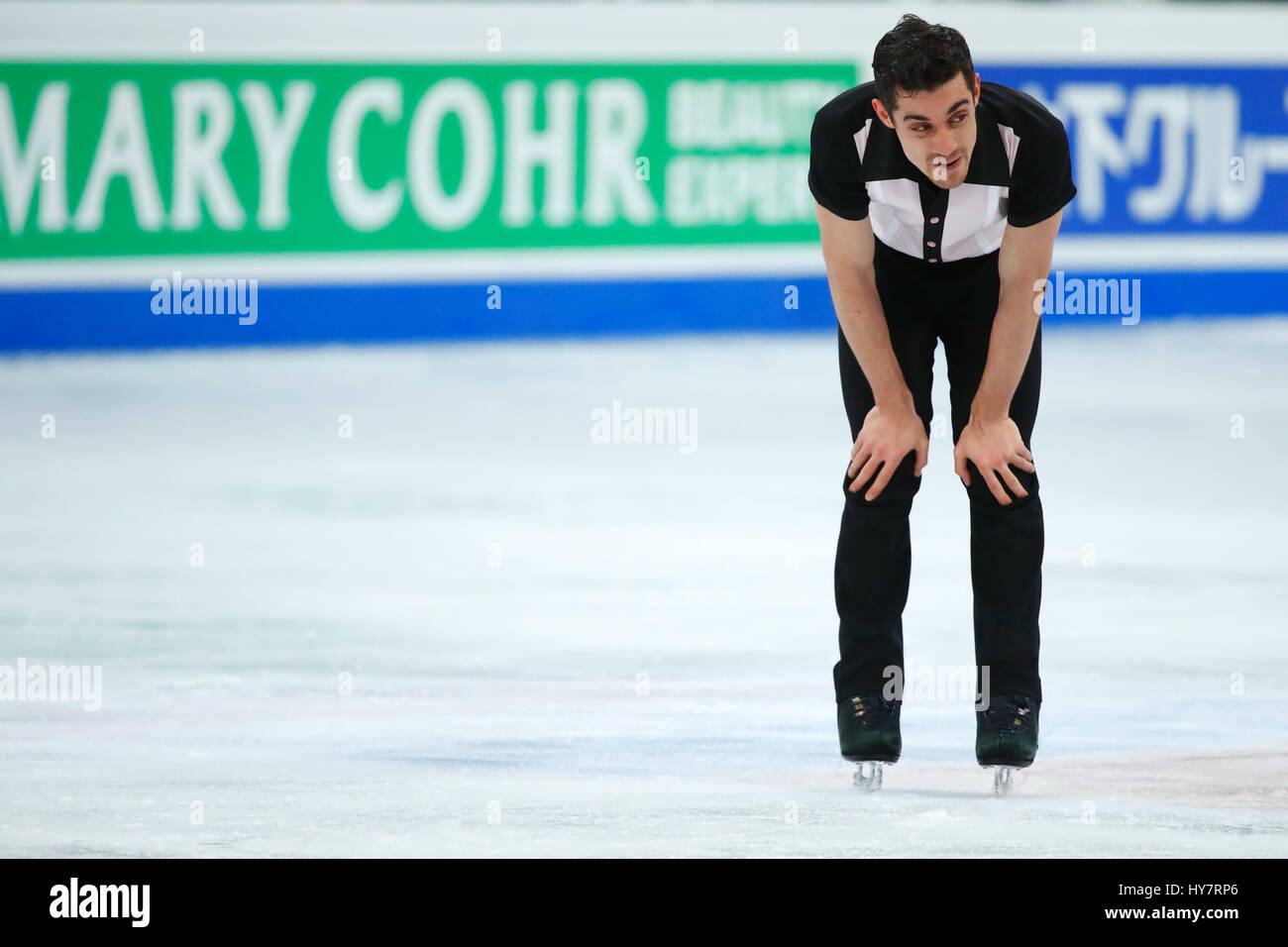 Helsinki, Finland. 1st Apr, 2017. Javier Fernandez (ESP) Figure Skating ...